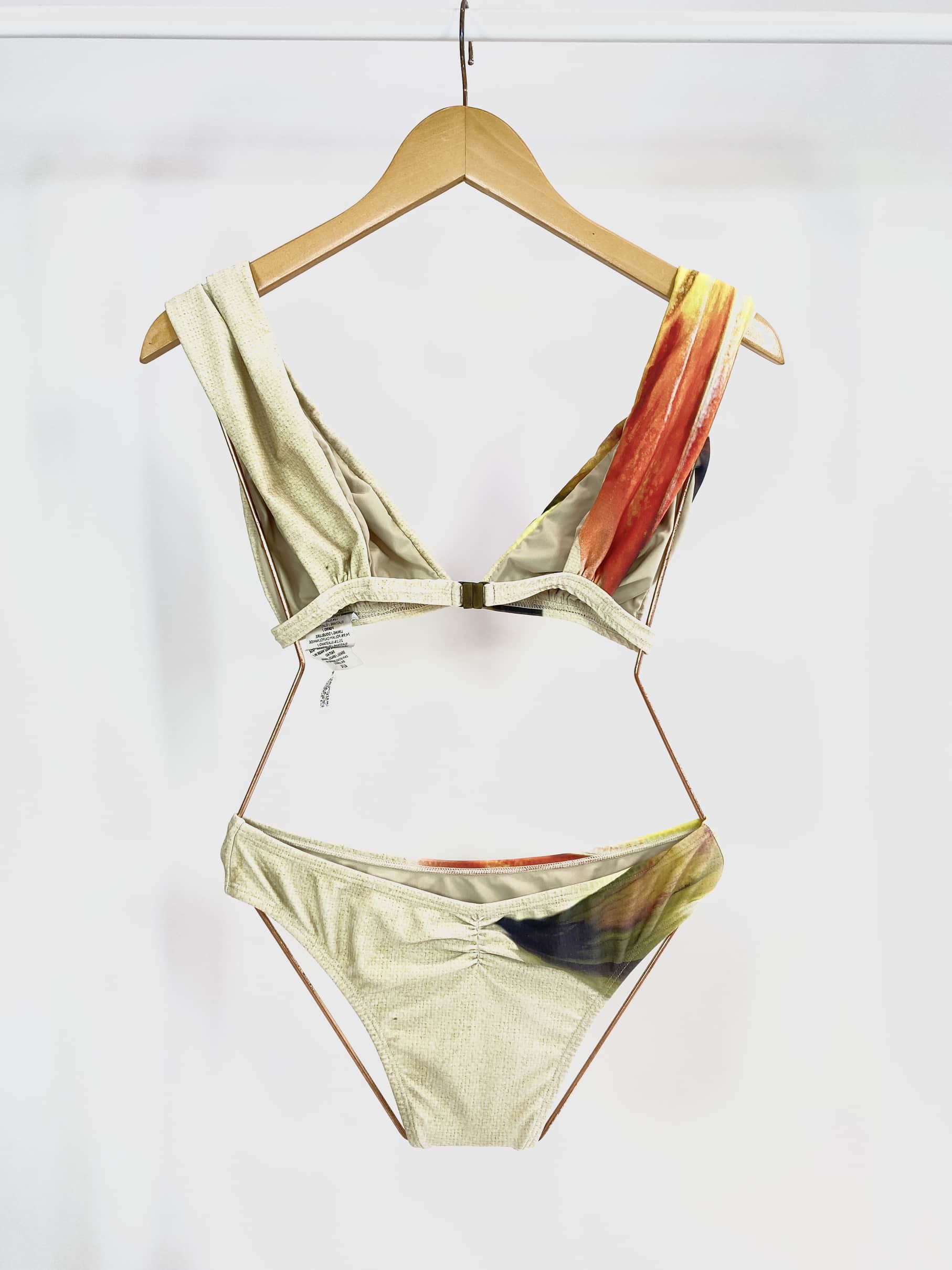 Biquini bege estampado LENNY NIEMEYER – G – Blume Bazar